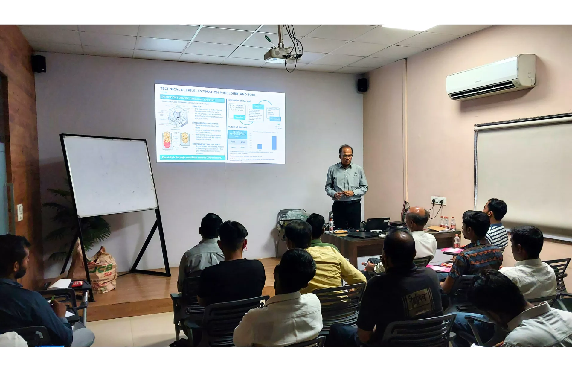 Professional Training provided to Kalika Steel teams